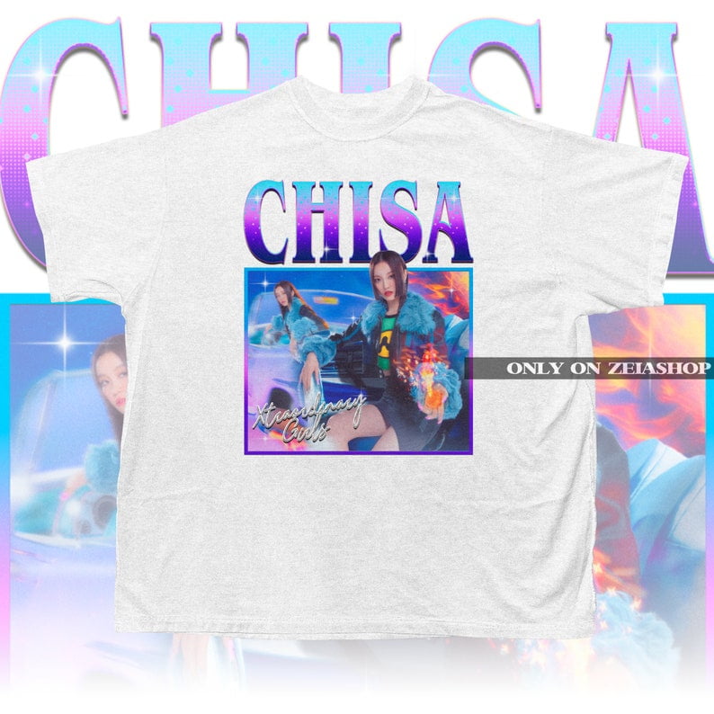 casual everyday t-shirt, XG Chisa Tee: Trendy Style for Fans - XG T ...