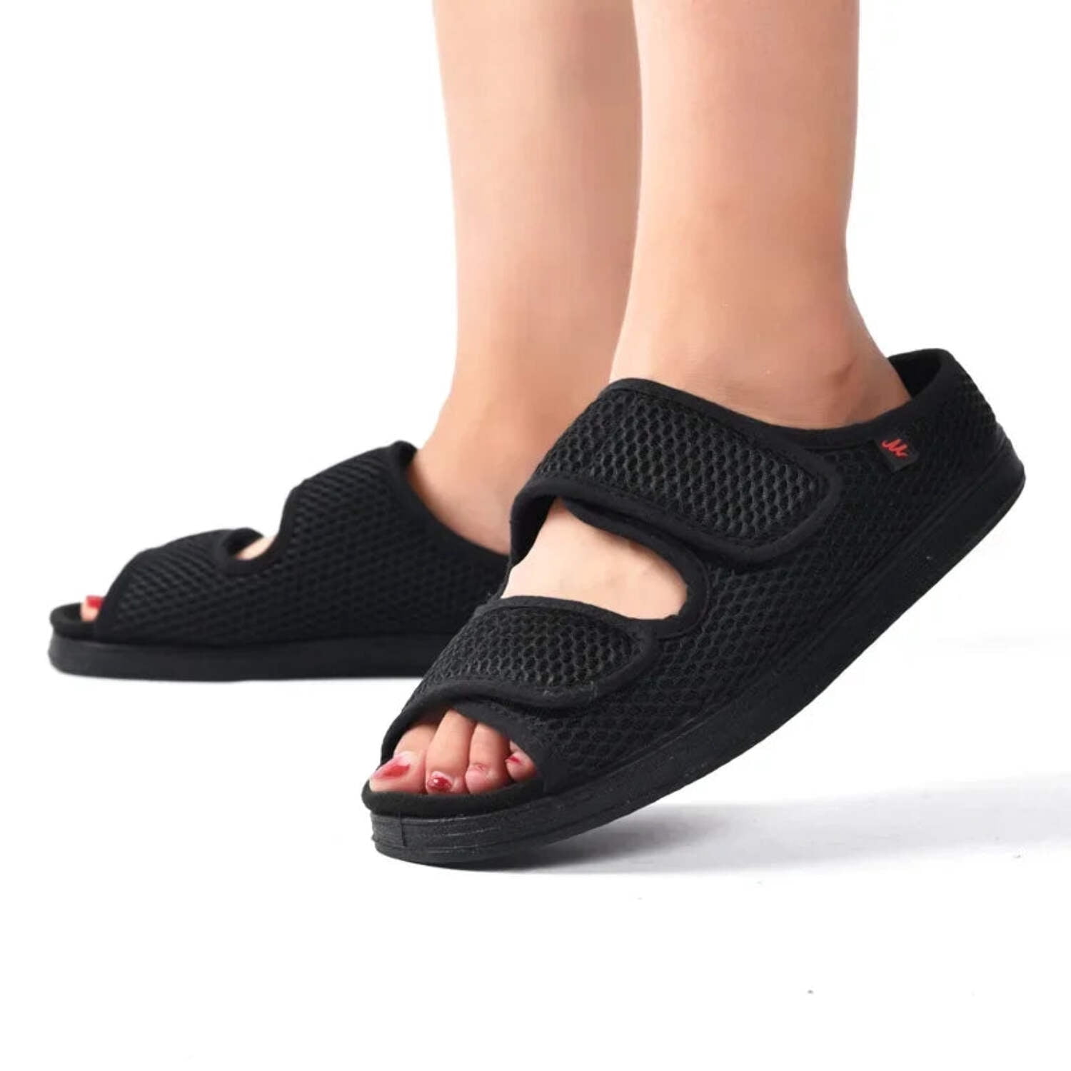 casual orthopedic wide foot edema shoes, thumb valgus adjustment, soft ...