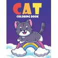 cat coloring book: 30 cat to color, cute cat and kitten coloring book ...