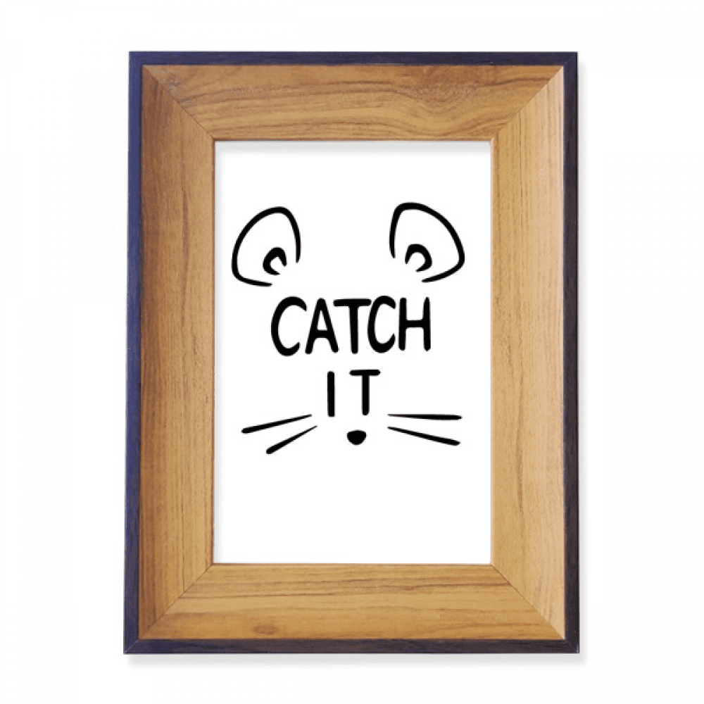catch it mouse fdiy design photo frame exhibition display art desktop ...