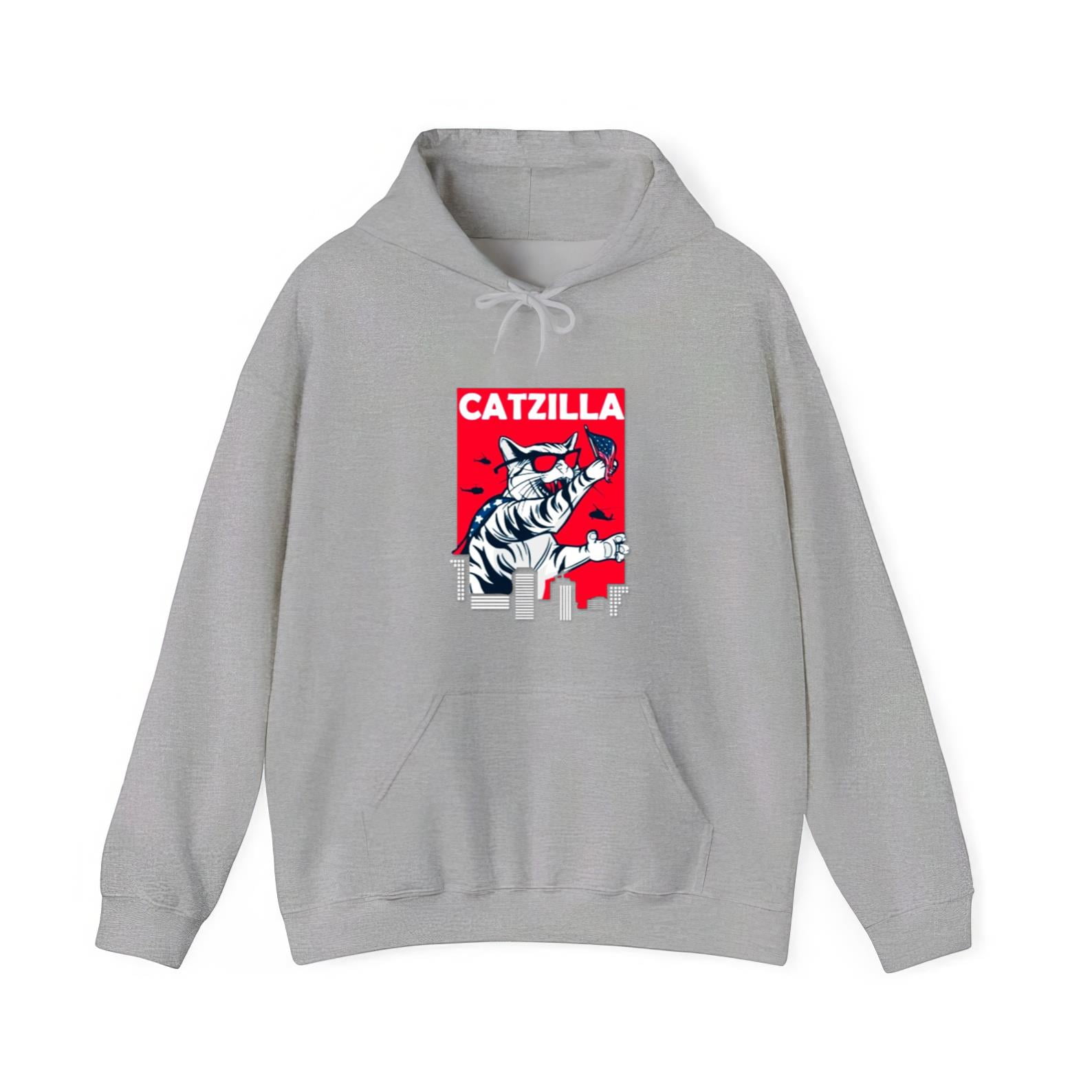 catzilla Flag USA Hoodie-New - Walmart.com