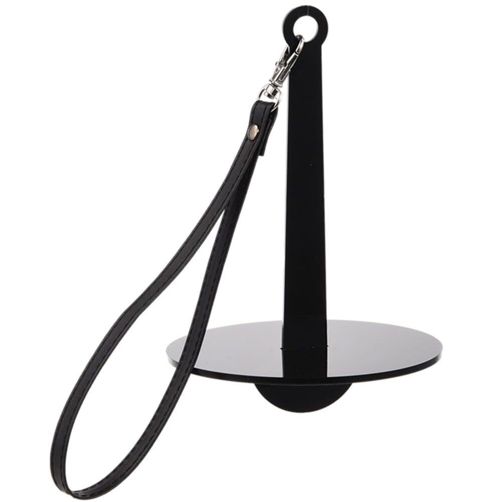 cauli Portable Yarn Holder with Wrist Strap,Vinyl/Wooden Wool Holder ...