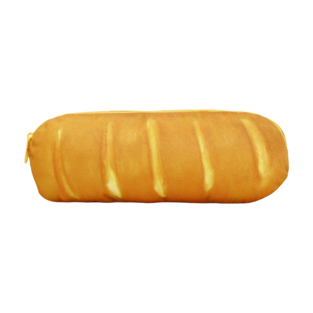 cbzote Bread Pencil Large Capacity Zipper Bag Stationery ...