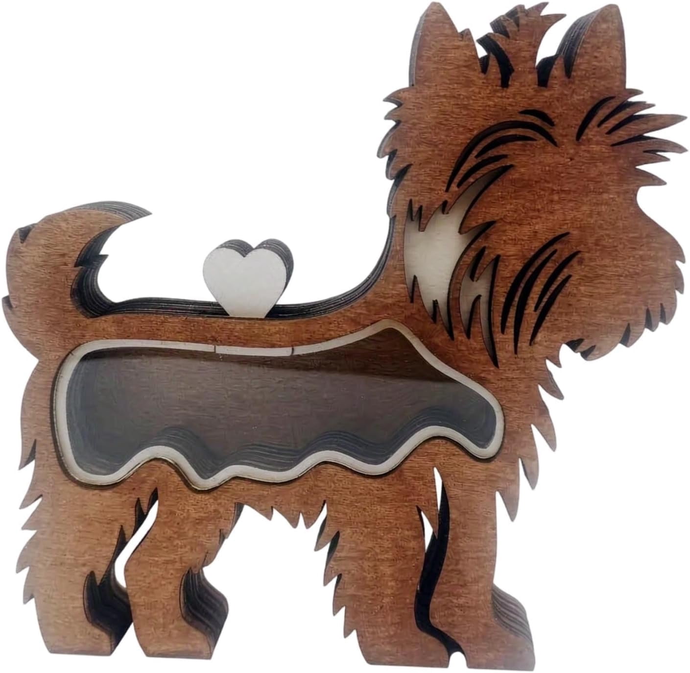 cbzote Custom Pet Fur Keepsake Box, Hair Keepsake Wooden Storage ...
