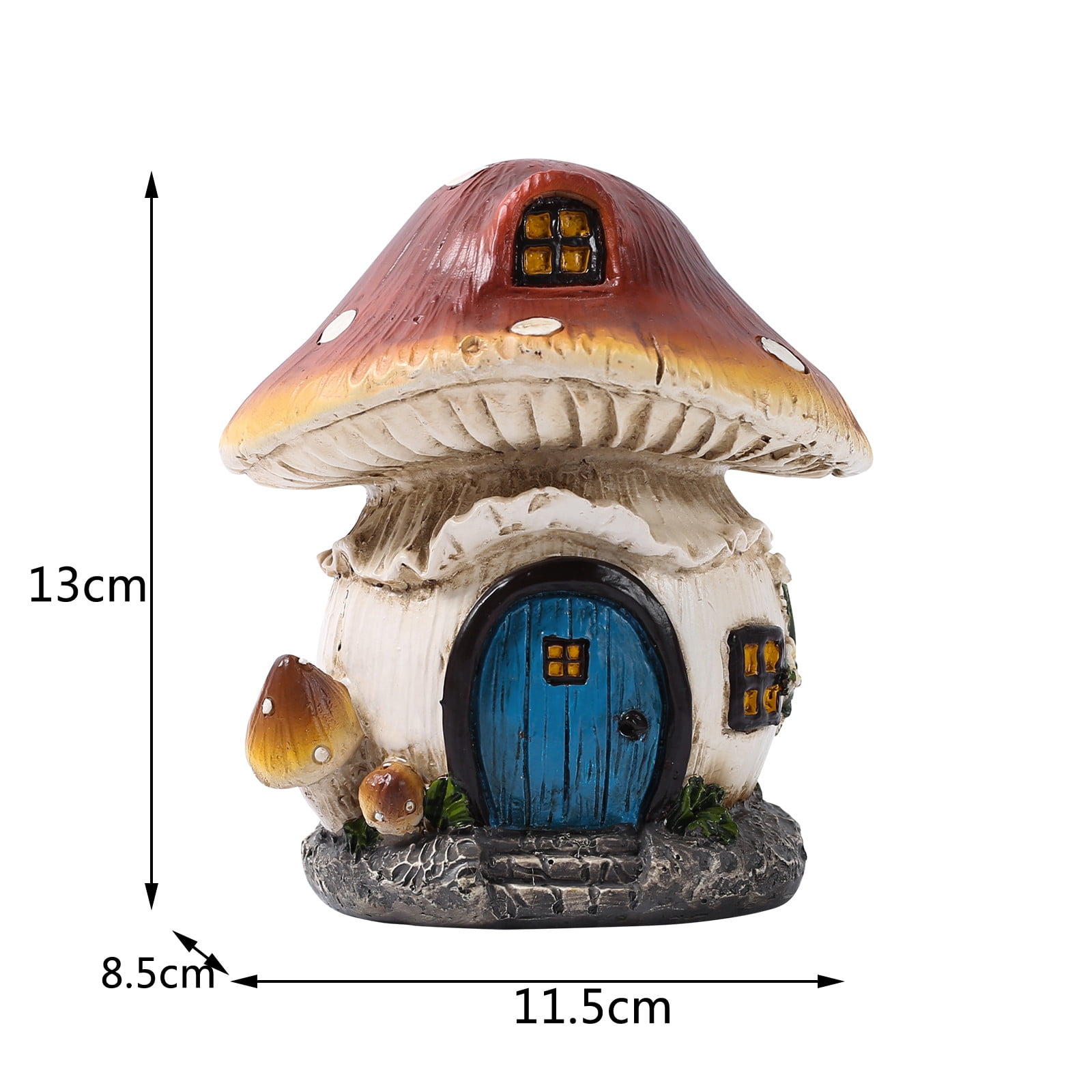 cbzote Garden Courtyard Theme Desktop Ornament for Home and Hanging ...