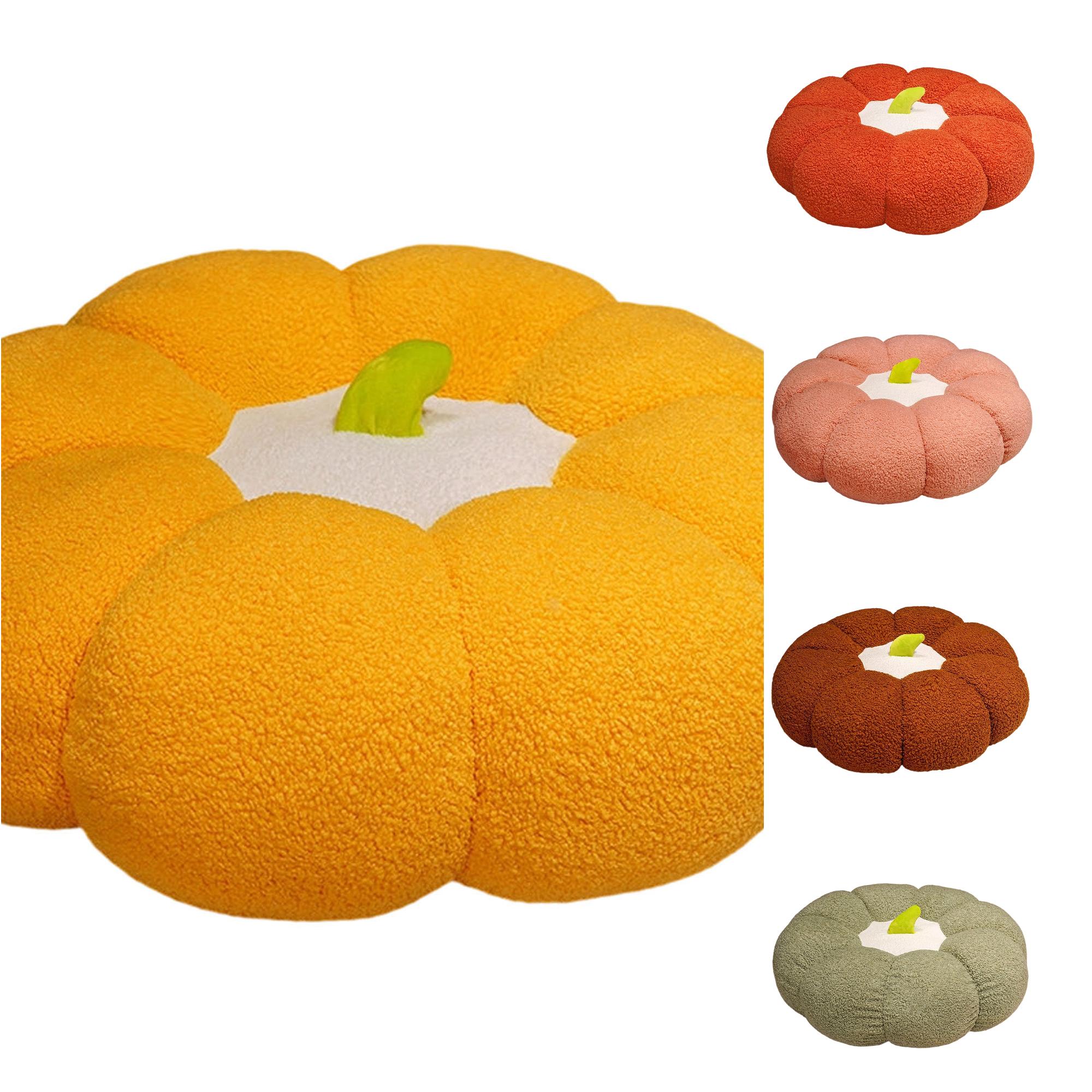 cbzote Halloween Pumpkin Decorations Floor Cushion Comfortable Seat Pad ...