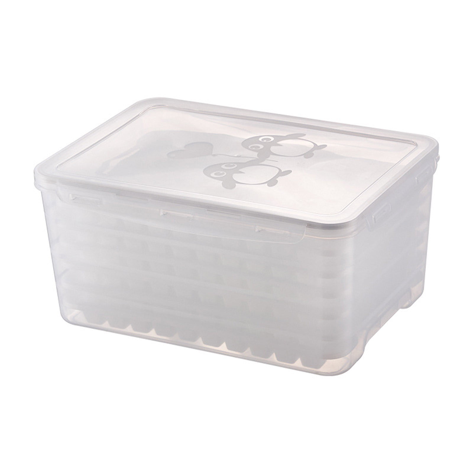 cbzote Ice Tray Mini Freezer Tray with Easy Release Small Crushed Ice ...