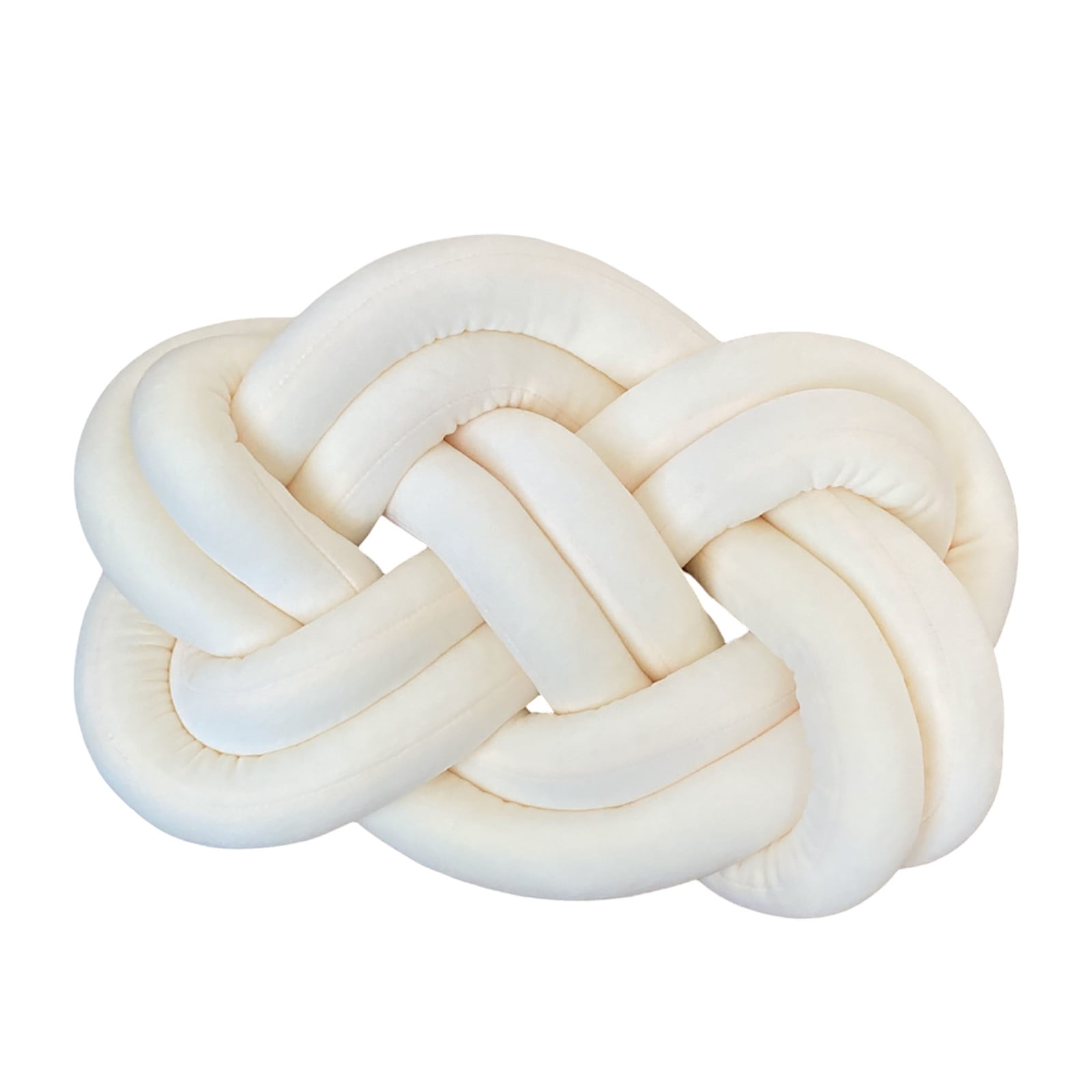 cbzote Soft Decorative Knot Pillow for Living Room with Double Layered ...