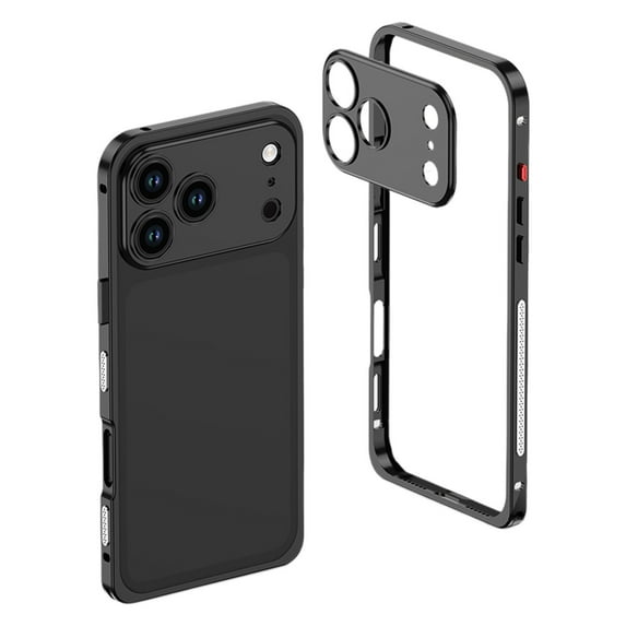 cbzote for 17 Pro/Pro Max with -Thin Metal Frame and Lens Protector ...