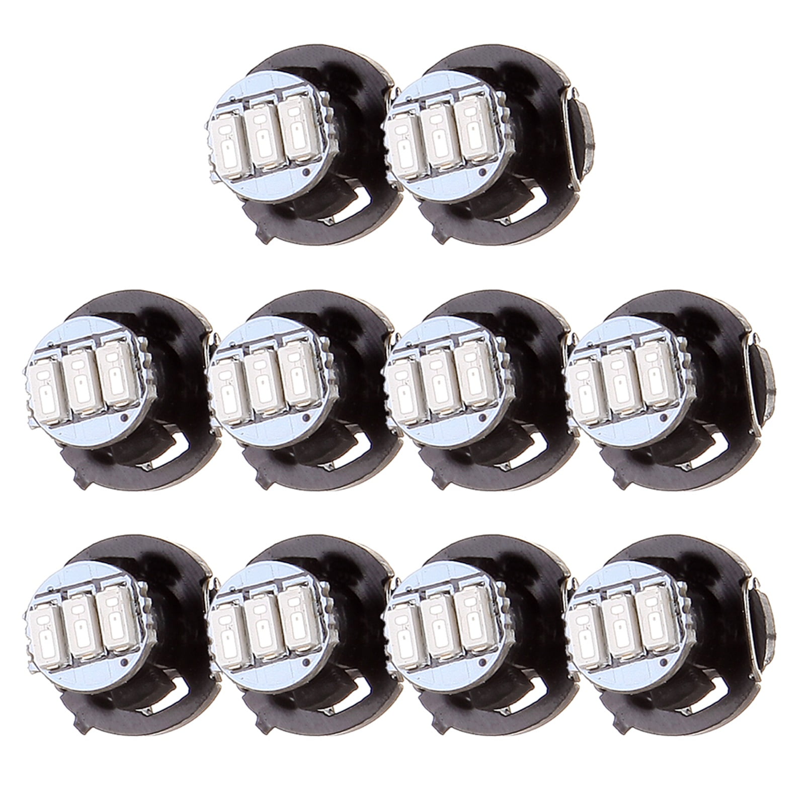 cciyu 10 Pack Red 3-3014SMD T4/T4.2 Neo Wedge LED Light Bulbs ...