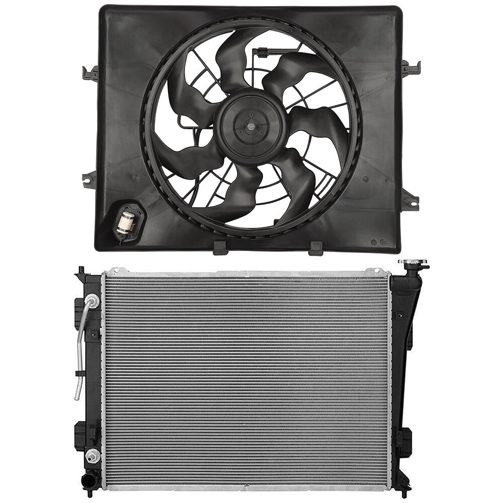 cciyu 13191 Radiator and 623770 Cooling Fan Replacement for 2014 for ...