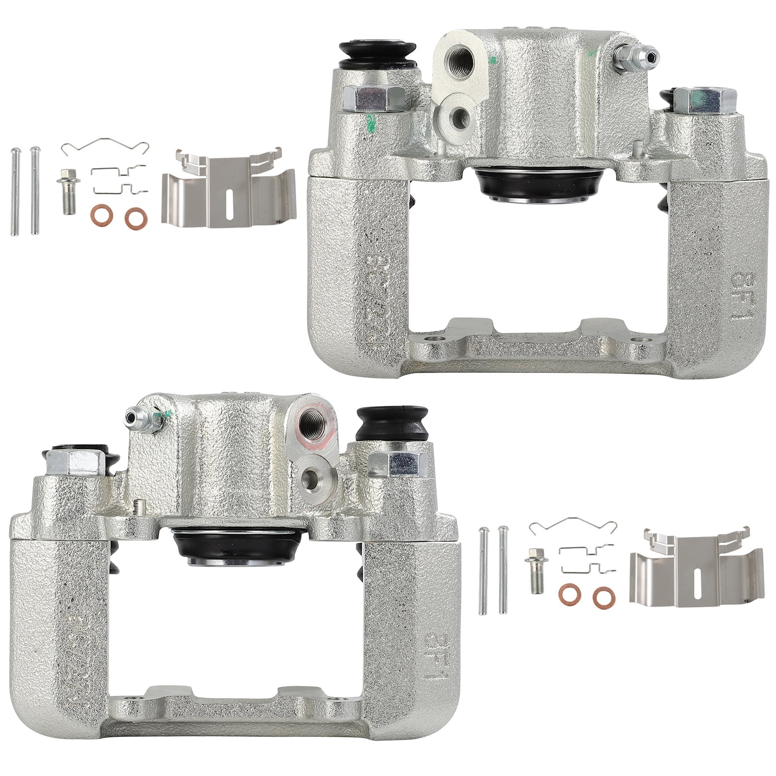cciyu 192971 192970 Rear Left & Right Brake Caliper With Bracket For ...