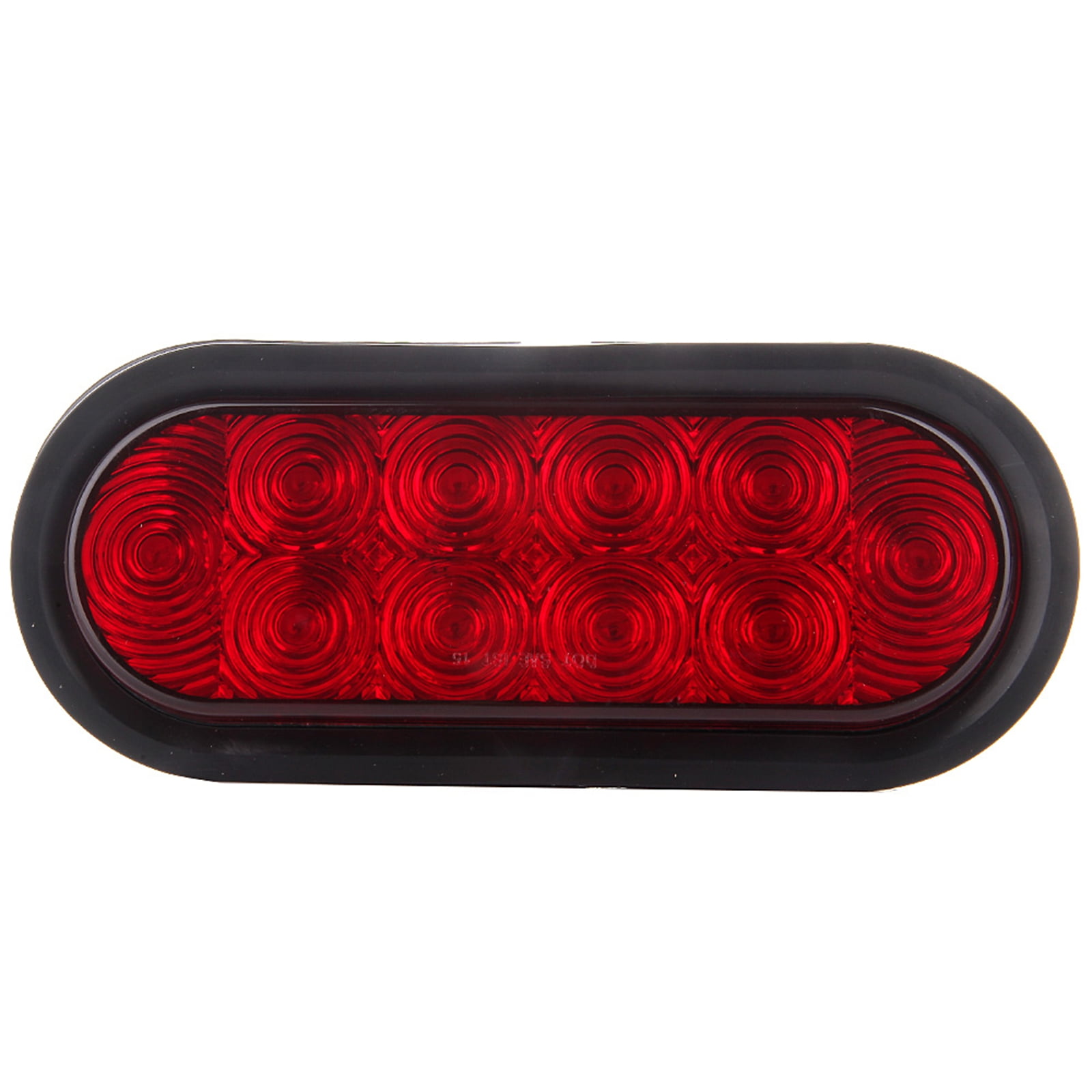 cciyu 1x 6" Oval 10 Led Trailer Tail Lights Oval Led Stop Turn Tail ...