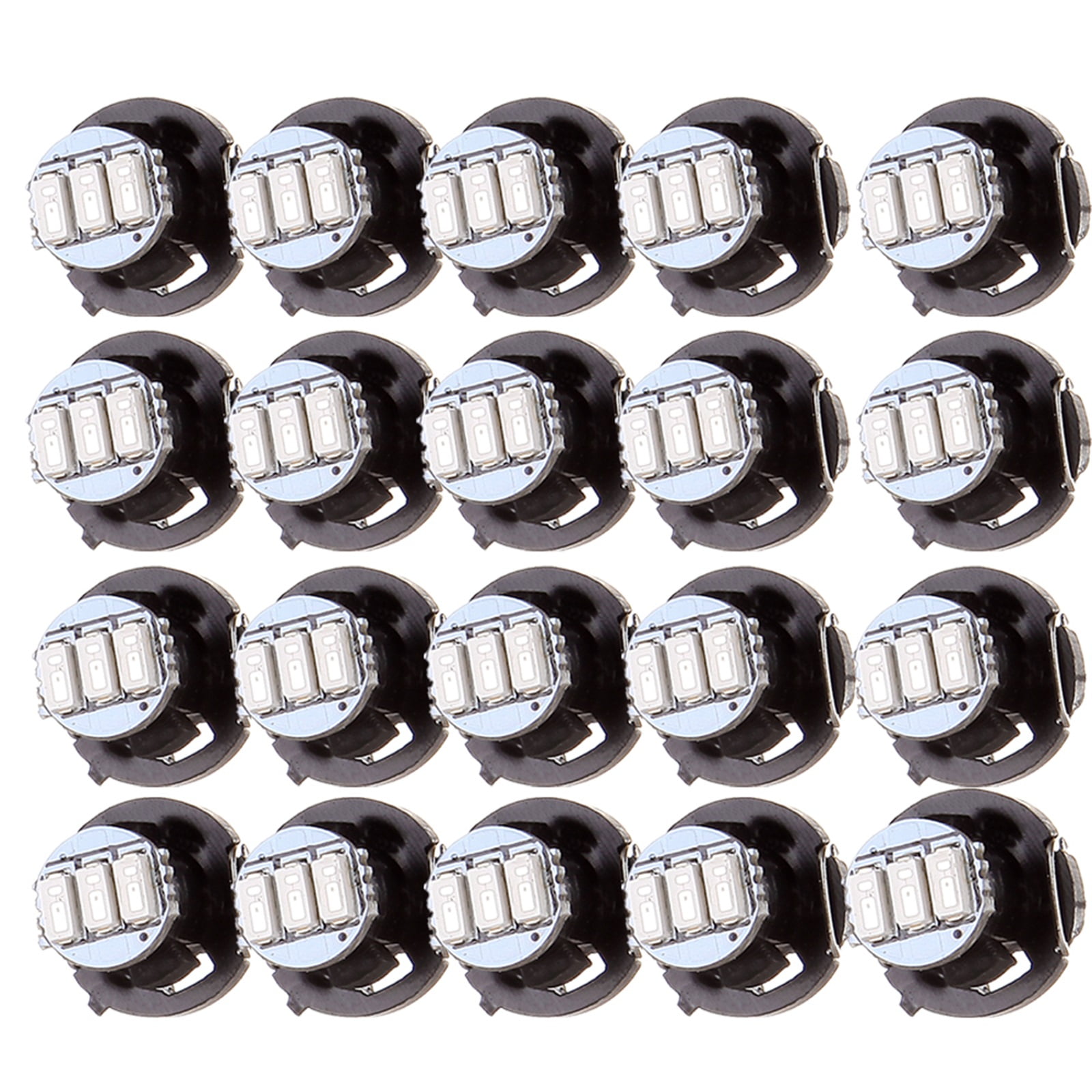 cciyu 20 Pack T4/T4.2 Green Neo Wedge 3LED A/C Light Bulbs Replacement ...