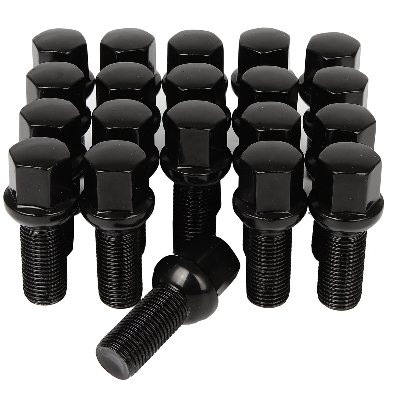 cciyu 20pcs 14x1.5 Wheel lug 28mm Shank OEM Lug nuts,Solid Ball Seat ...