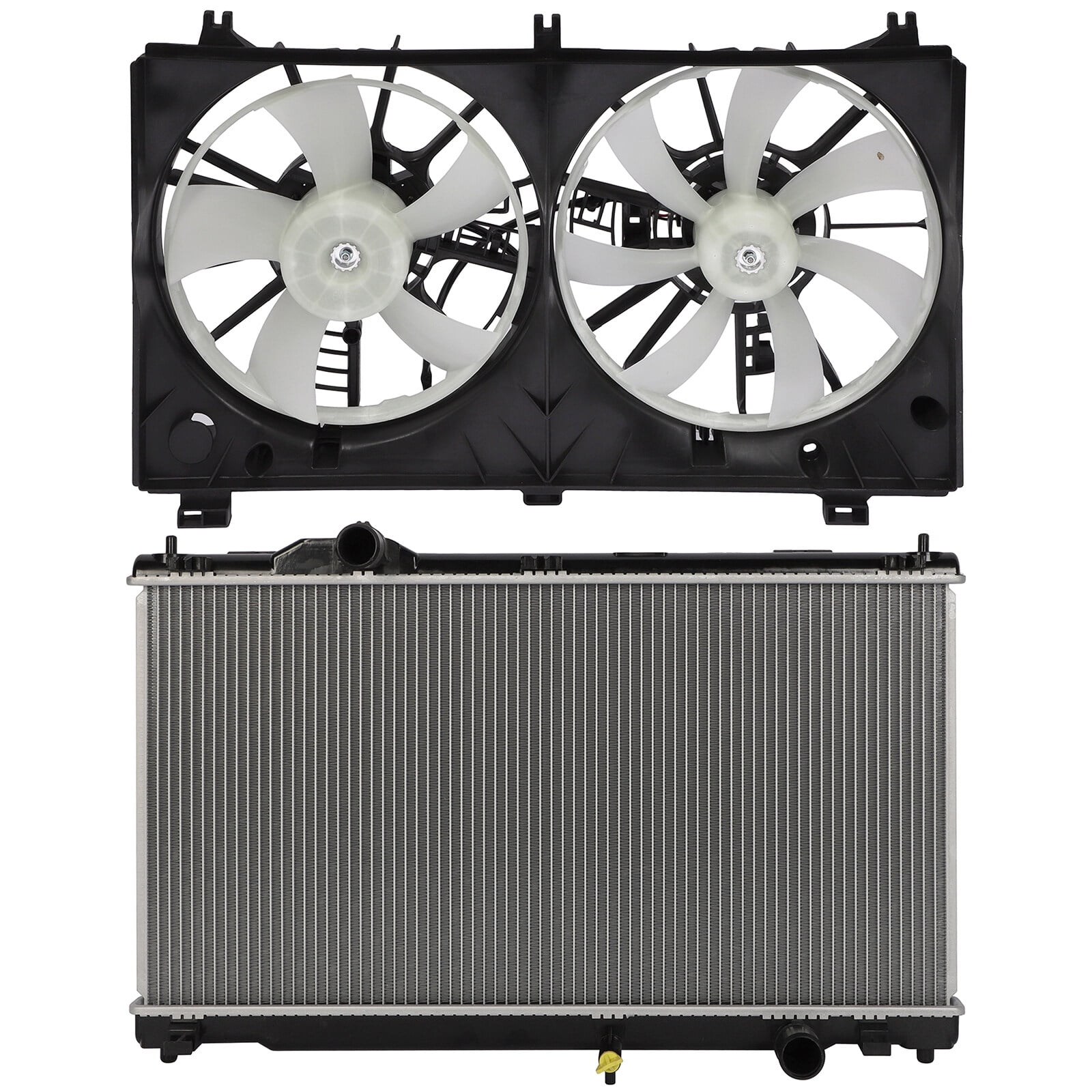 cciyu 2968 Radiator and 620-577 Cooling Fan Replacement for 2006-2013 ...