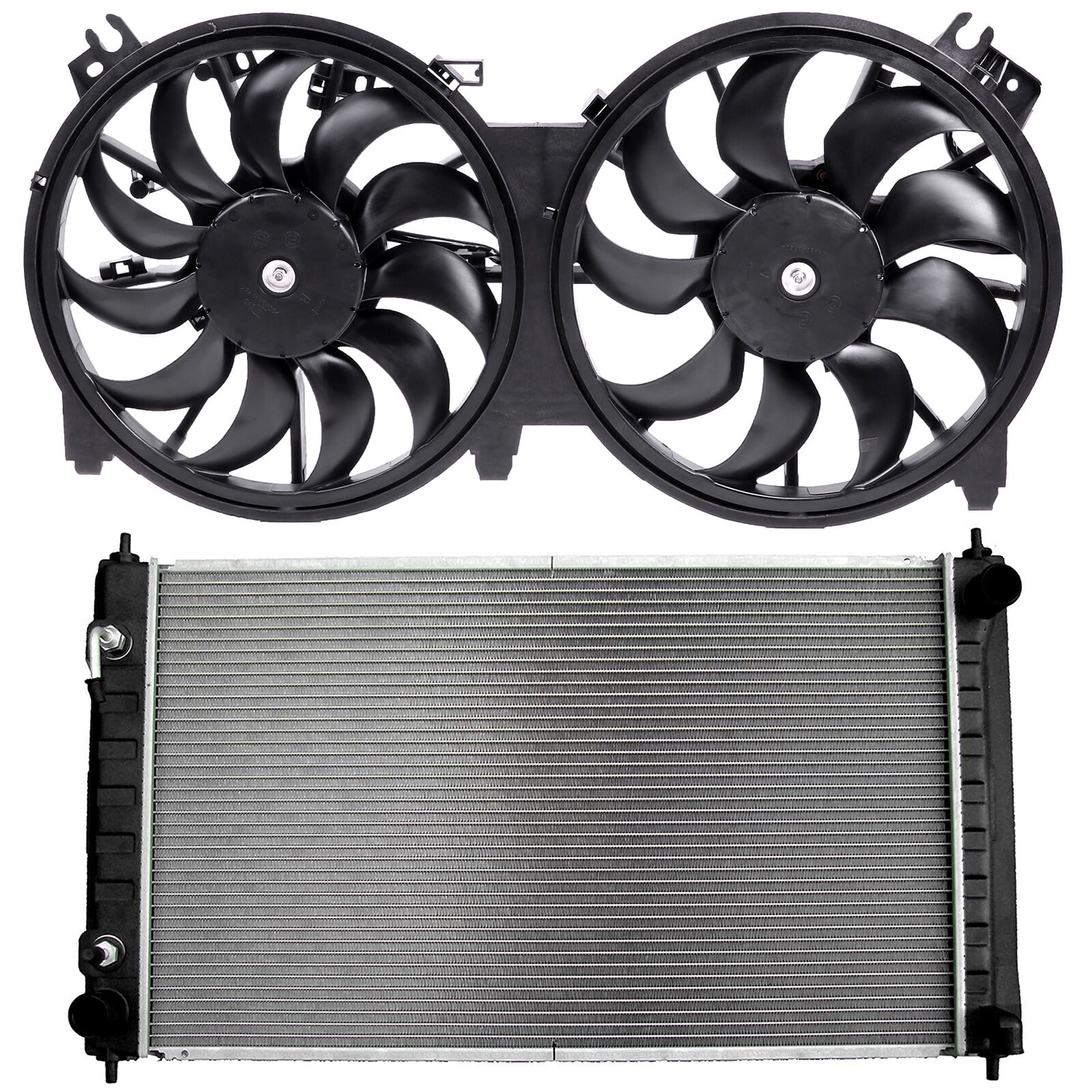 cciyu 2988 Radiator and 620-453 Cooling Fan Replacement for 2007-2018 ...