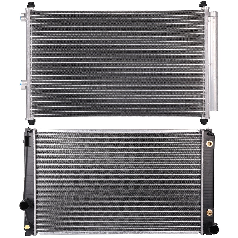 cciyu 3575 Condenser and 2892 PA16/AT Radiator Replacement for 2006 ...