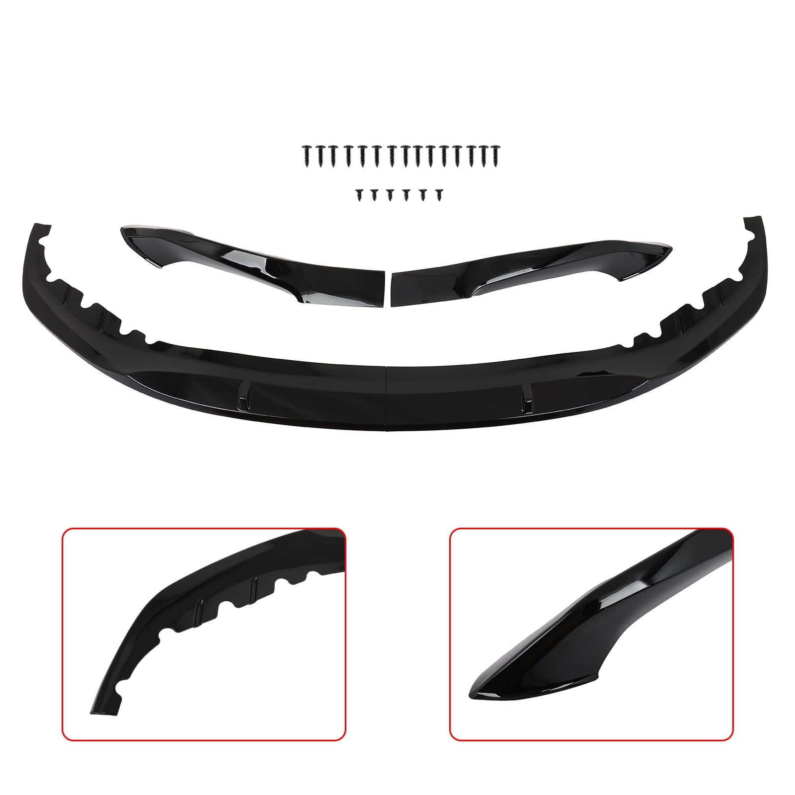 cciyu 3PCS Front Bumper Lip Repacement for 2017-2020 for BMW 5-Series ...