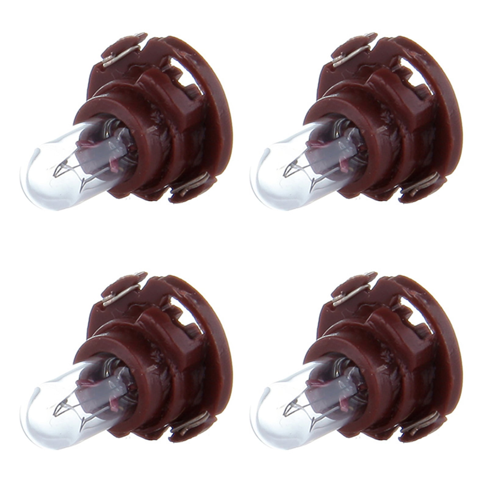 cciyu 4 Pack Neo Wedge Halogen Instrument Dash A/C Light Bulbs 12V (T5 ...
