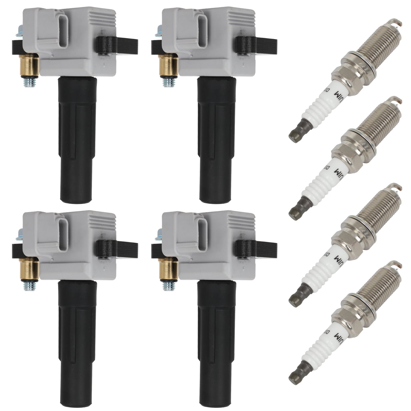 cciyu 4 ignition coils wilth 4 iridium Spark Plugs UF508 ,for Subaru Outback 3.0L 2007,for ...