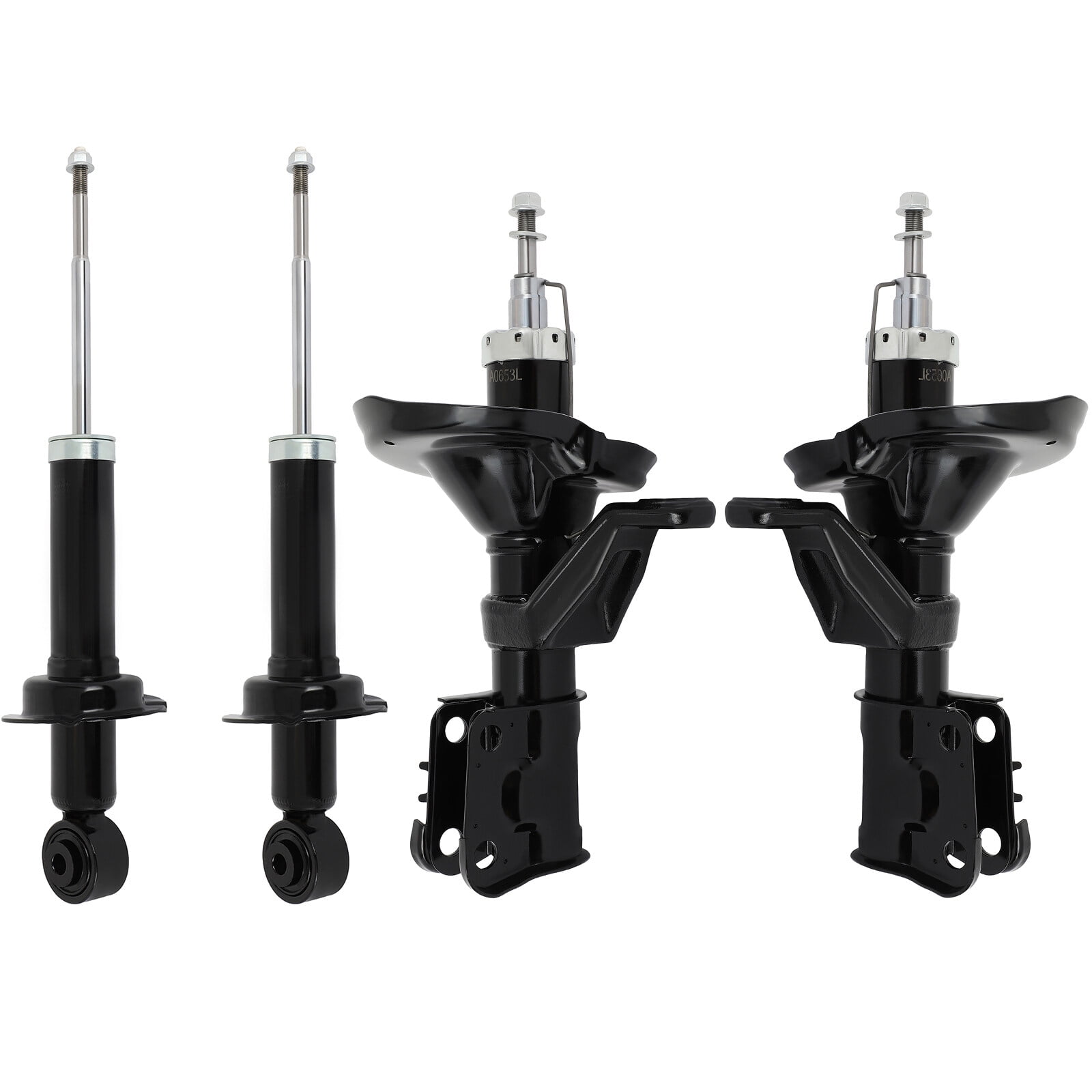cciyu 4x Front Rear Shocks Absorbers Fit for 2002-2004 for Acura RSX ...