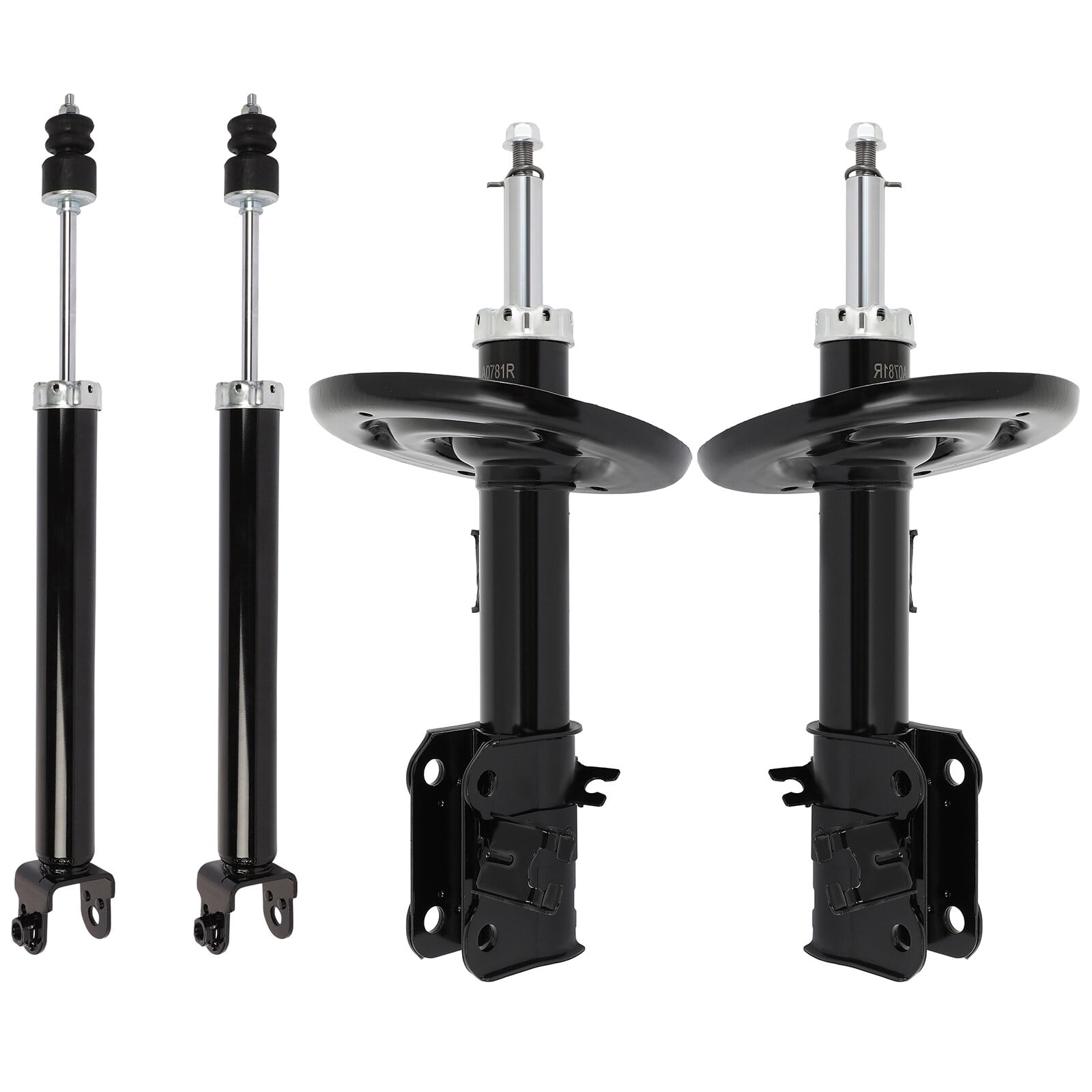 cciyu 4x Front Rear Shocks Absorbers Fit for 2013-2018 for Nissan ...