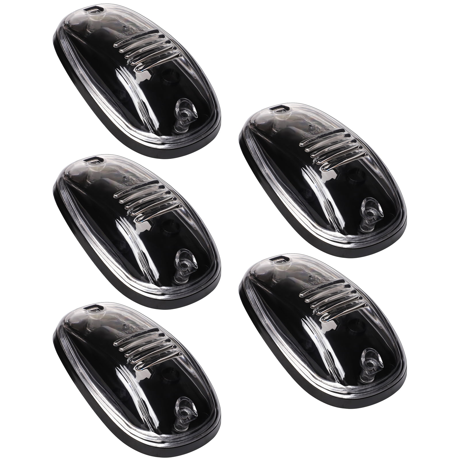 cciyu 5x Clear Cab Roof Marker Lights Assembly for 2003-2016 Dodge Ram ...