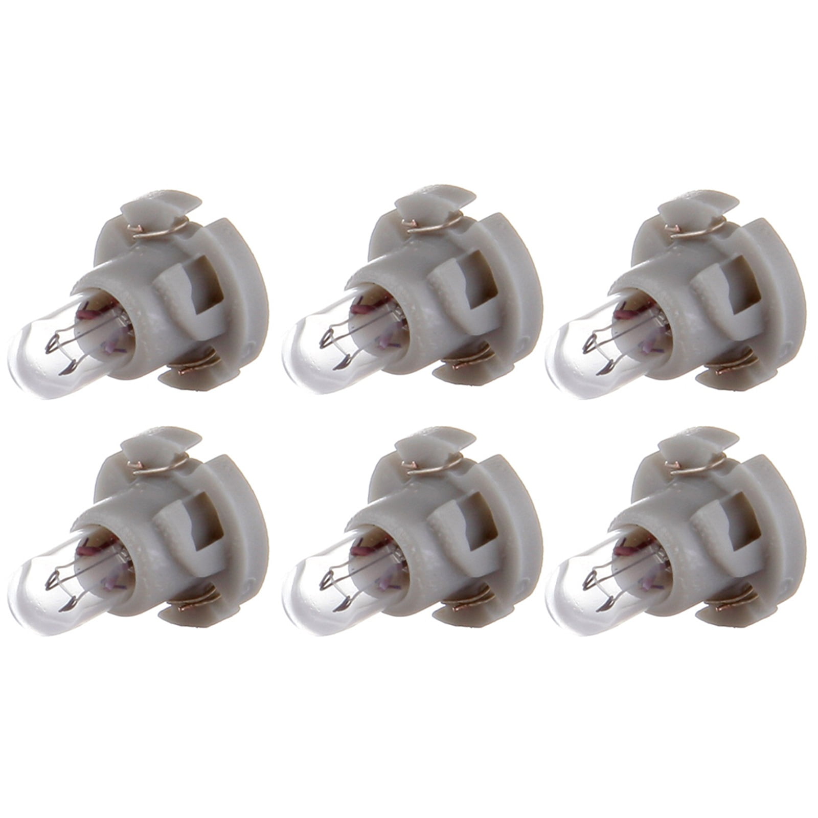 cciyu 6 Pack Warm White T4/T4.2 Neo Wedge Halogen A/C Bulb Replacement ...
