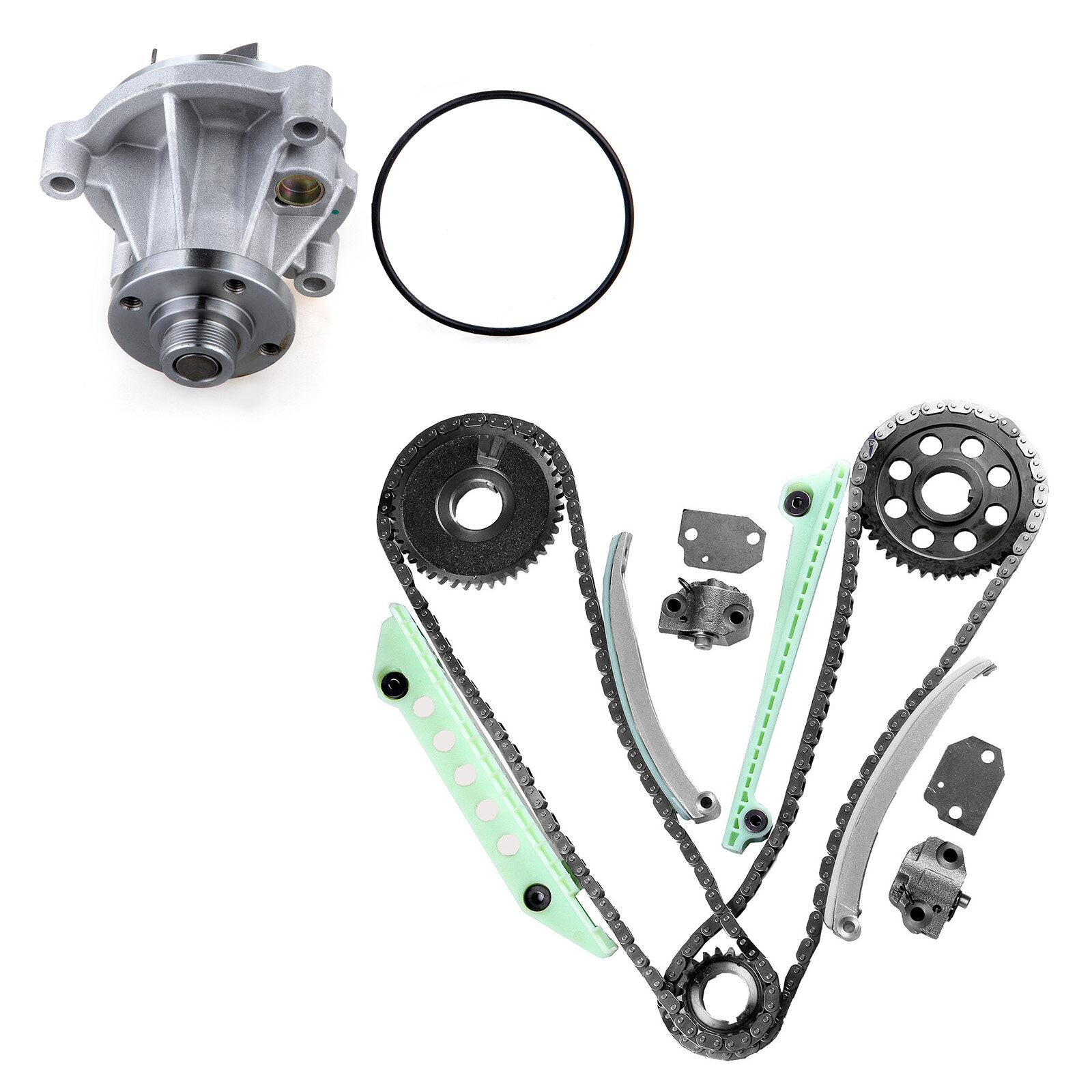 cciyu 90387SG TS10387BC AW4122 Timing Chain Kit & Water Pump Sets for ...