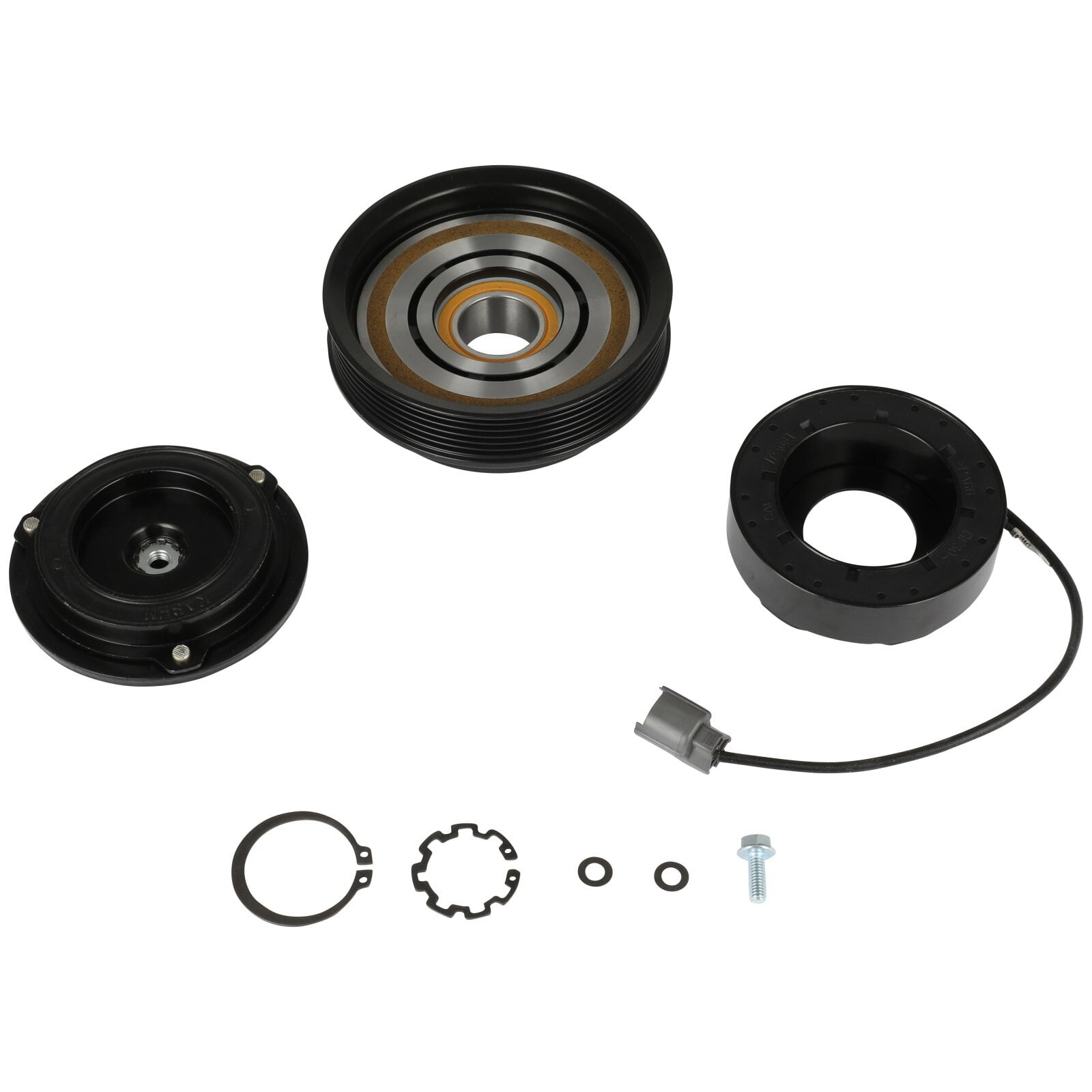 cciyu AC Compressor Clutch Fit for 2001-2002 Fit for Acura MDX 3.5L CO ...