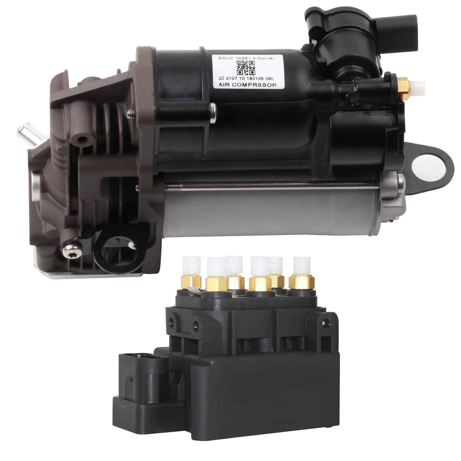 cciyu Air Compressor Pump Replacement Kit Air Suspension Solenoid Valve ...