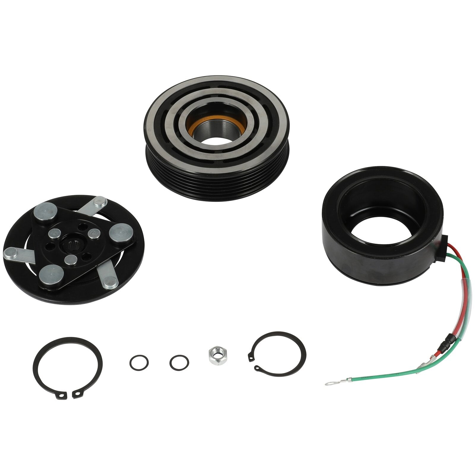 cciyu Air Conditioning Compressor Fit for 2001-2005 Fit for Honda Civic ...