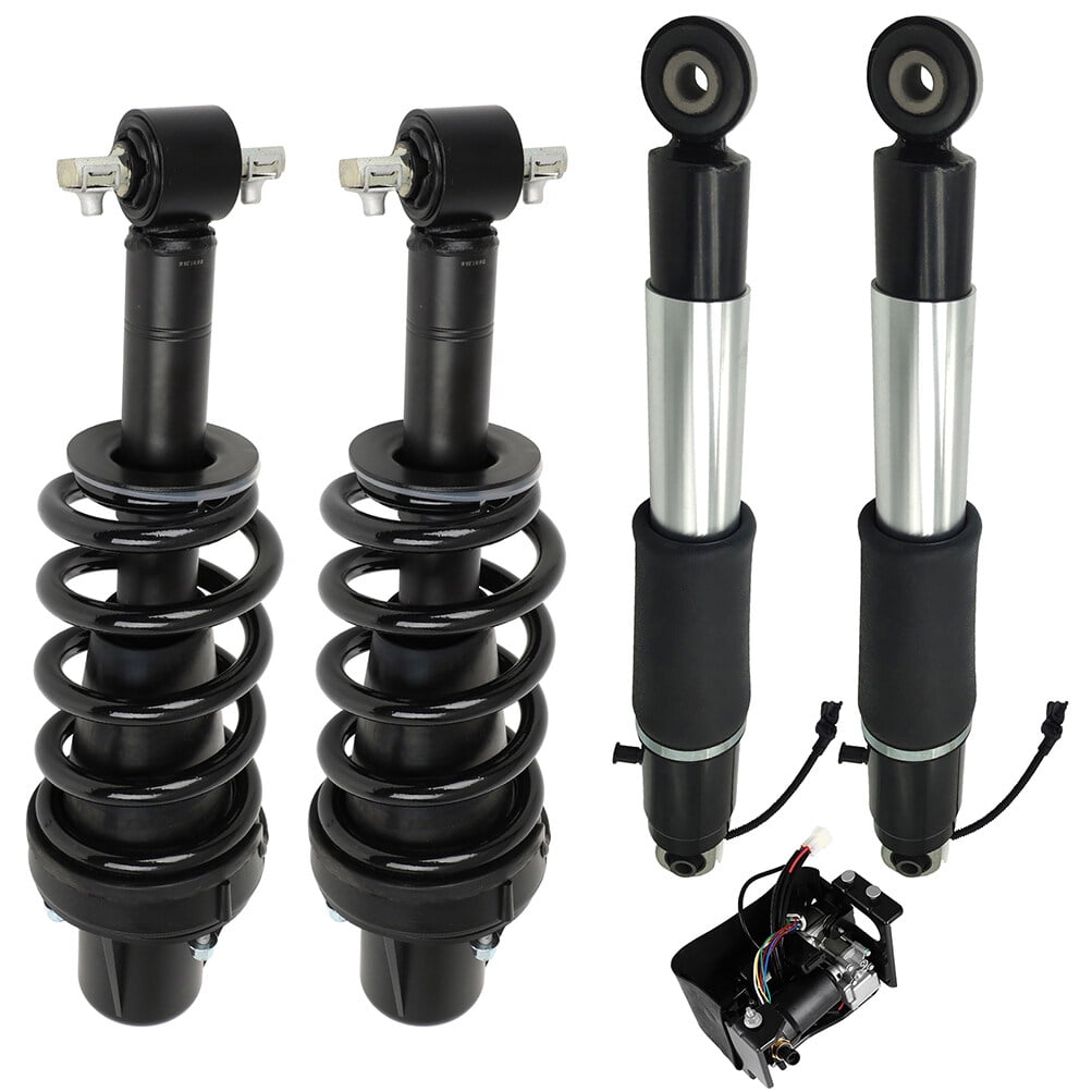 cciyu Air Suspension Shocks Air Struts Absorbers Suspension Air Pump fit for Chevrolet for Tahoe ...