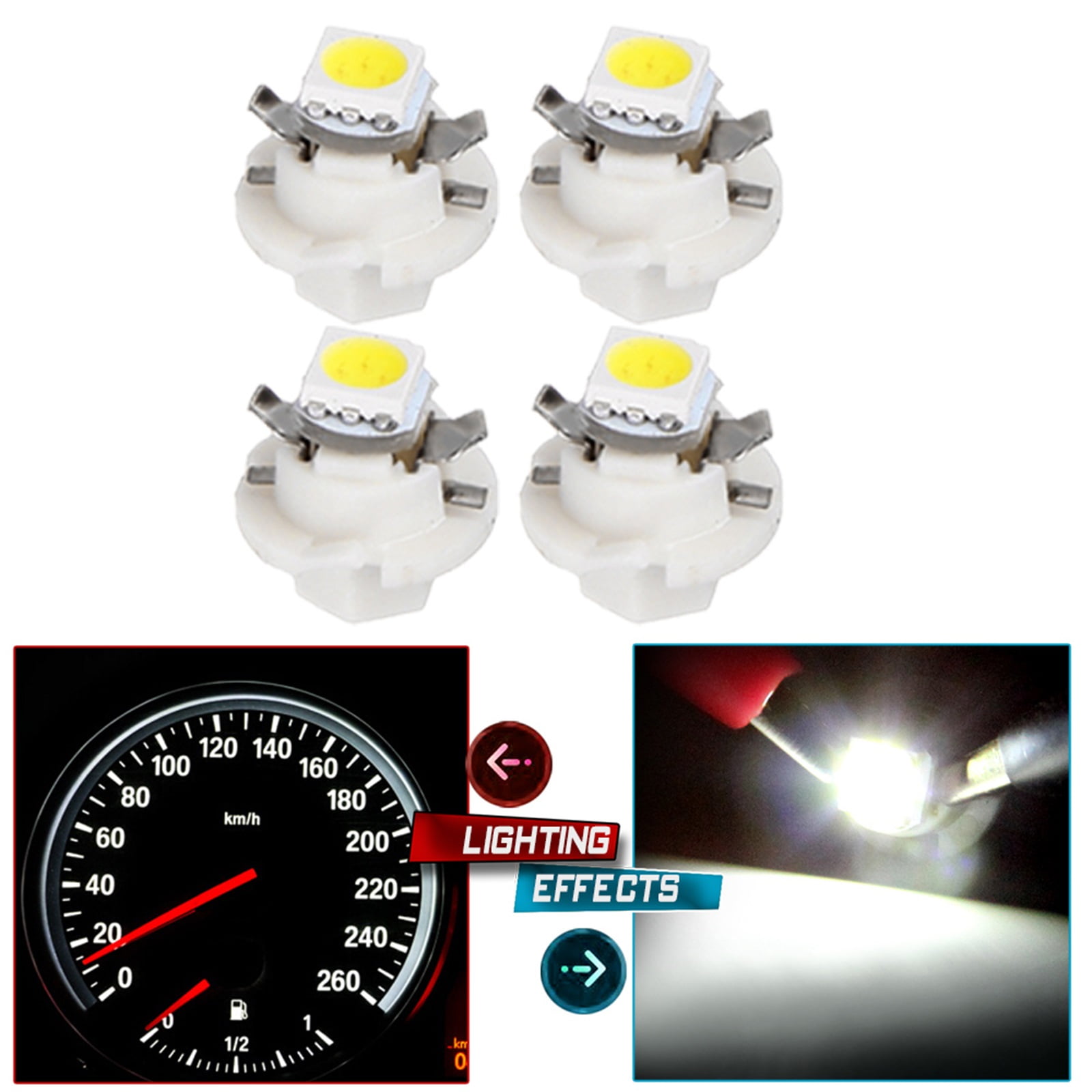cciyu B8.4D 1-5050-SMD White Instrument Cluster Dash Panel Lights Super ...