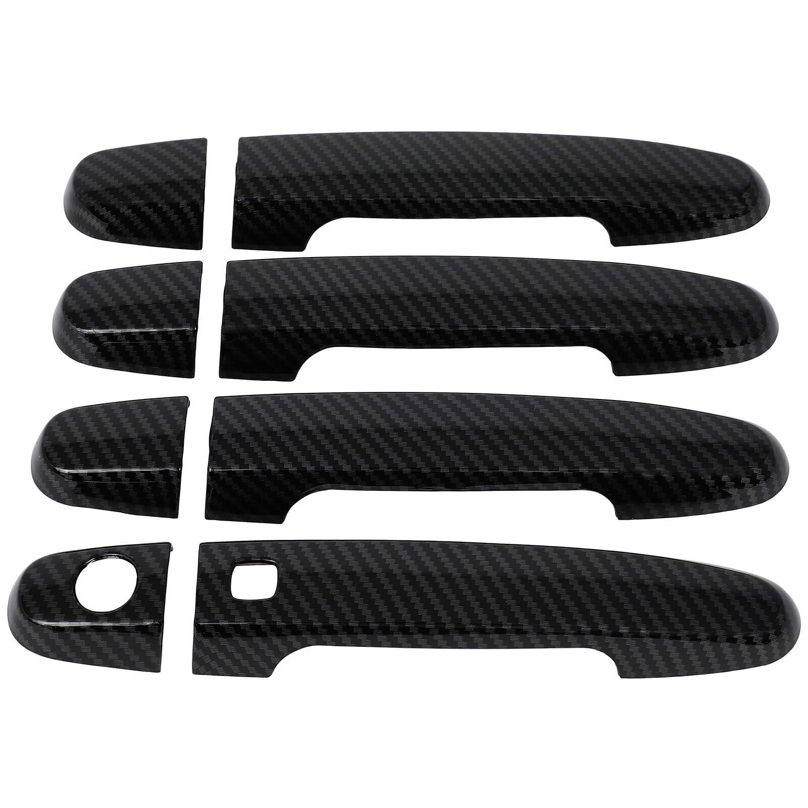 cciyu Black ABS Door Handle Cover Exterior for 2003-2012 for Toyota ...