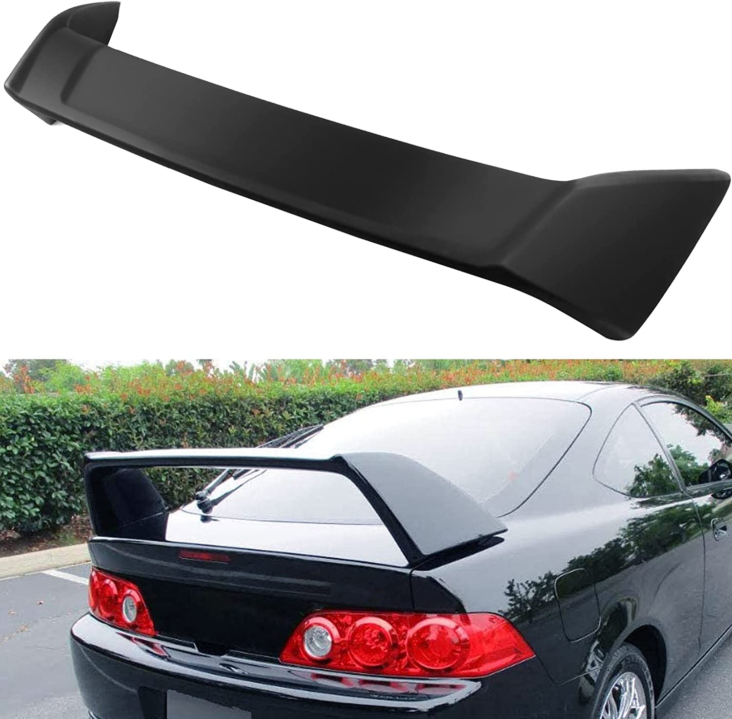 cciyu Black ABS Rear Spoiler Wing for 2002 2003 2004 2005 2006 for ...