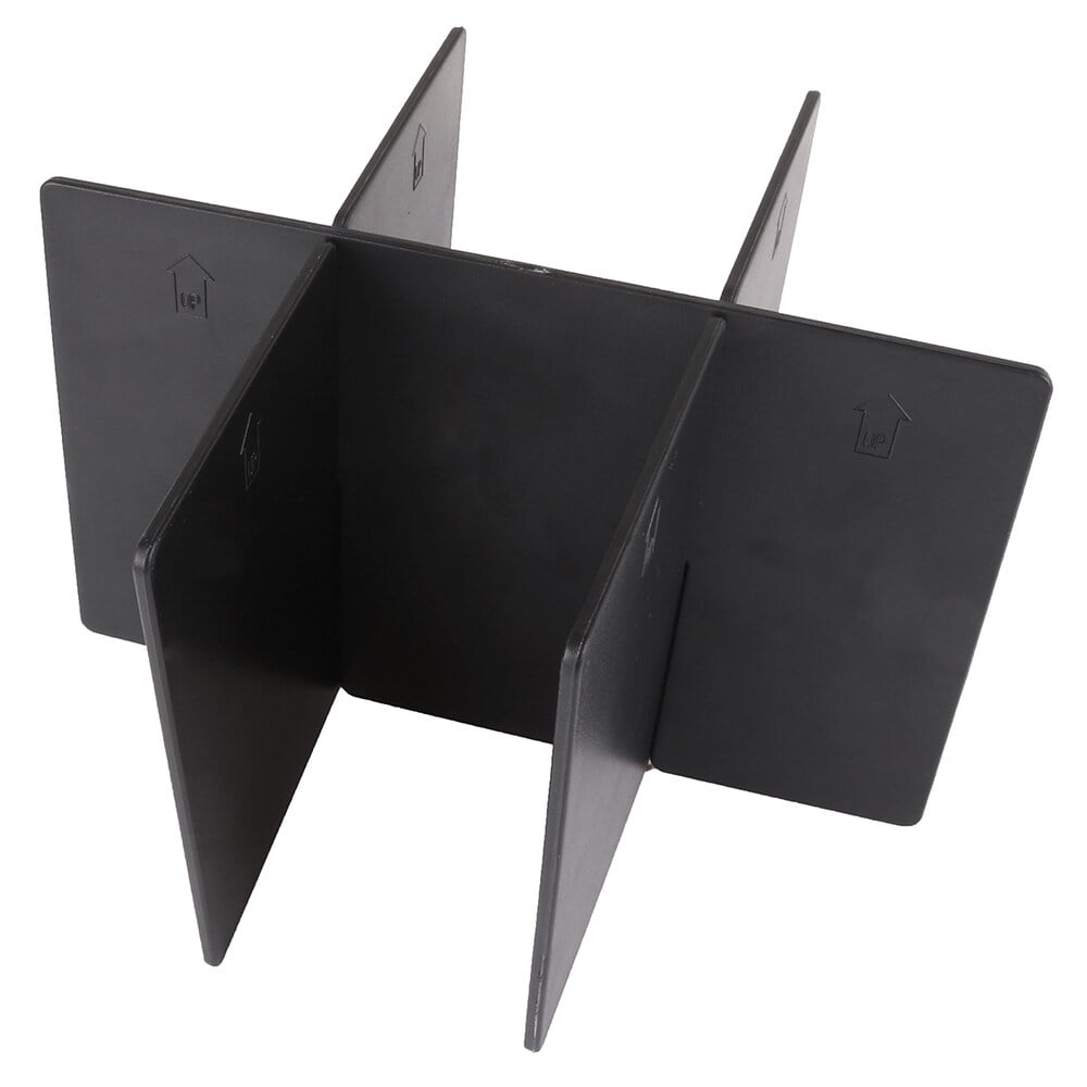 cciyu Car Center Console Insert Divider Box Black Replacement fit for ...