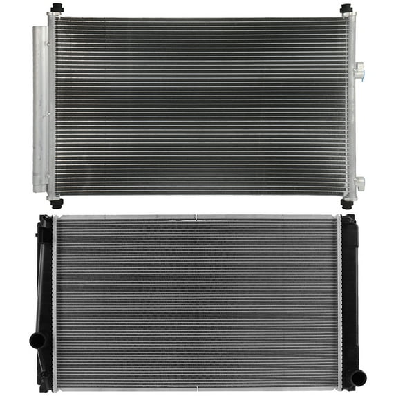 cciyu Engine Coolant Radiator Replacement with 2006 2007 2008 2009 2010 ...