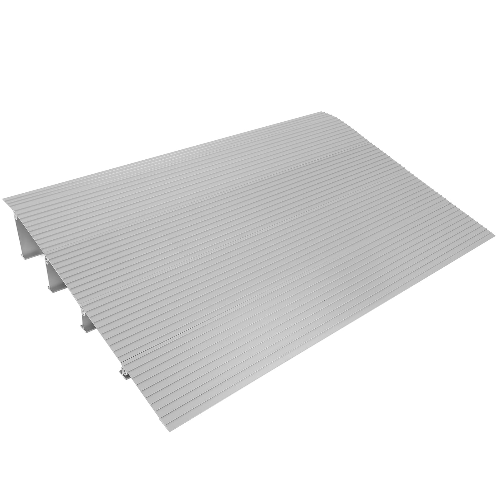 cciyu Entry Ramp 4" Rise Aluminum Modular Threshold Ramp with 800lbs ...