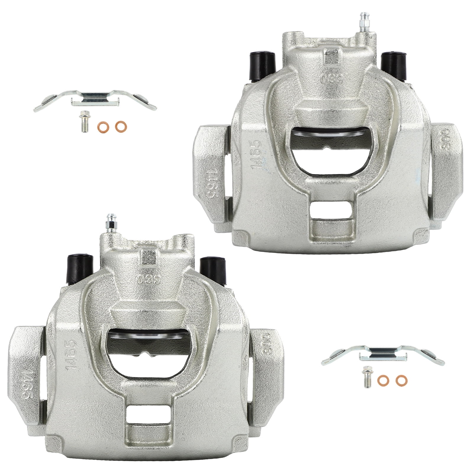 cciyu Front Left & Right Brake Calipers Assembly w/Bracket 18B5474 ...
