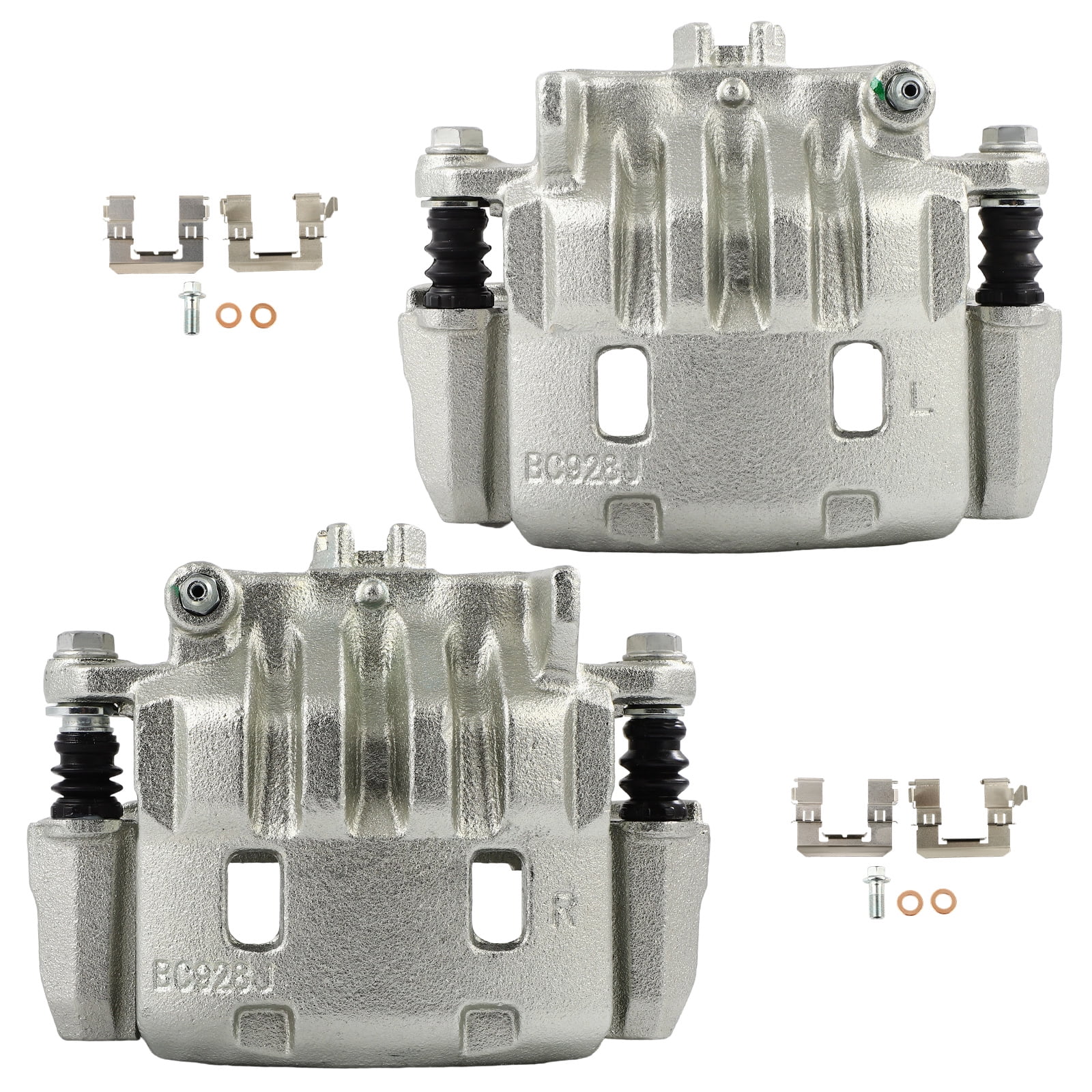 cciyu Front Left & Right Brake Calipers Assembly w/Bracket 19B7084 ...