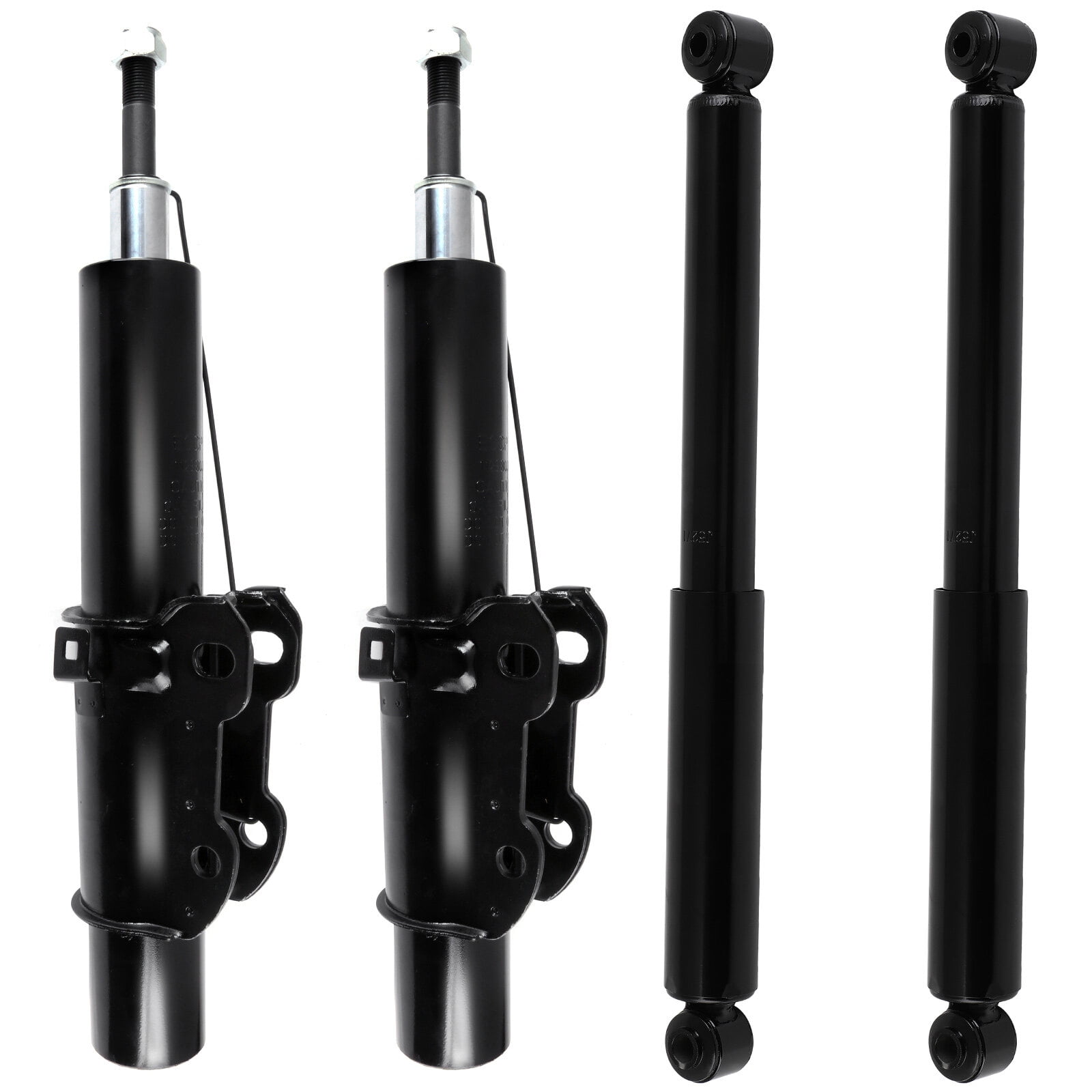 cciyu Front Rear struts Shock Absorbers Compatible for 2010-2015 for ...
