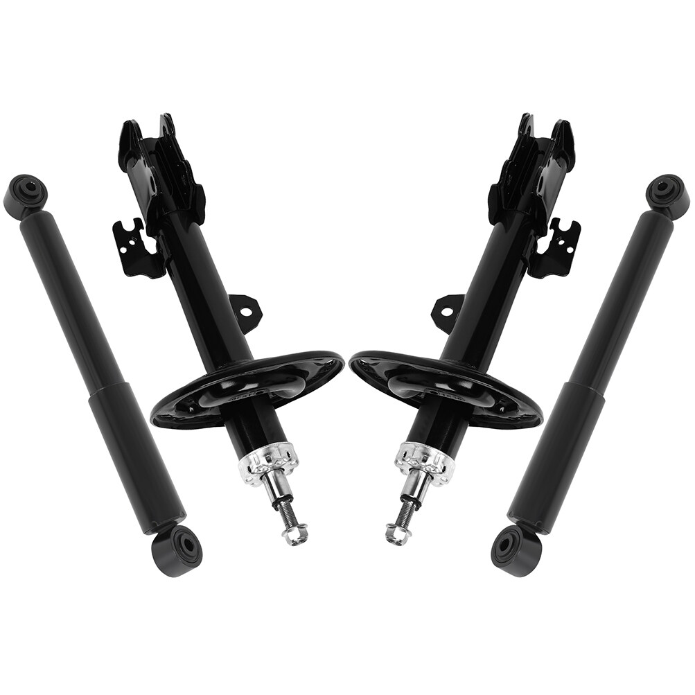 cciyu Front and Rear struts Shock Absorbers Compatible for 2010-2015 ...