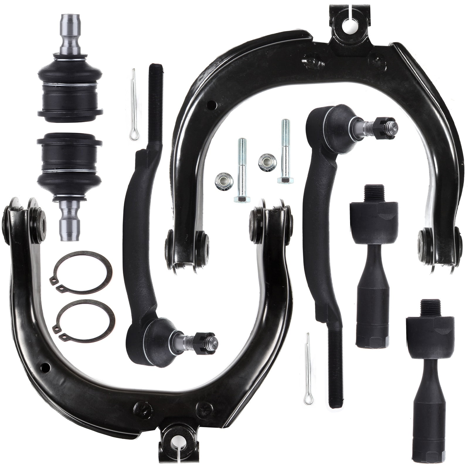 cciyu Front Upper Control Arm Ball Joint Outer Inner Tie Rod End For Buick Rainier For Chevy SSR ...