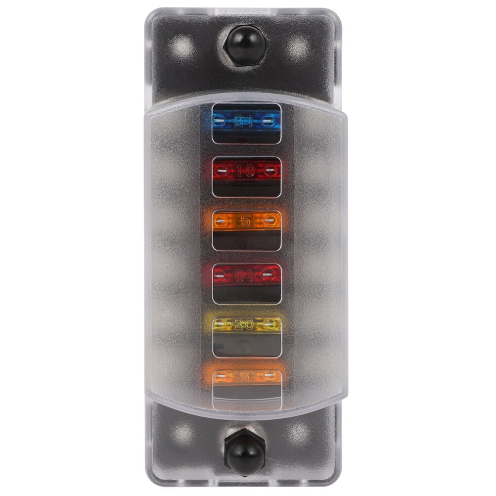 cciyu Fuse Box * 1Standard Blade Fuse * 12,4*5A+ 2*10A +2*15A+ 4*20A ...