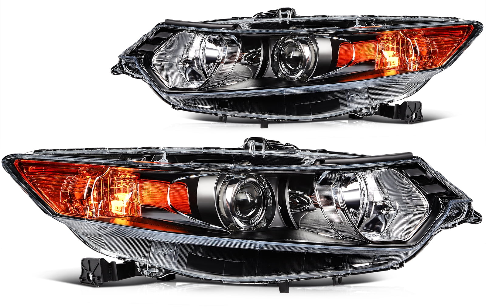cciyu Headlight Assembly Replacement for 2009-2014 for Acura TSX (CU2 ...
