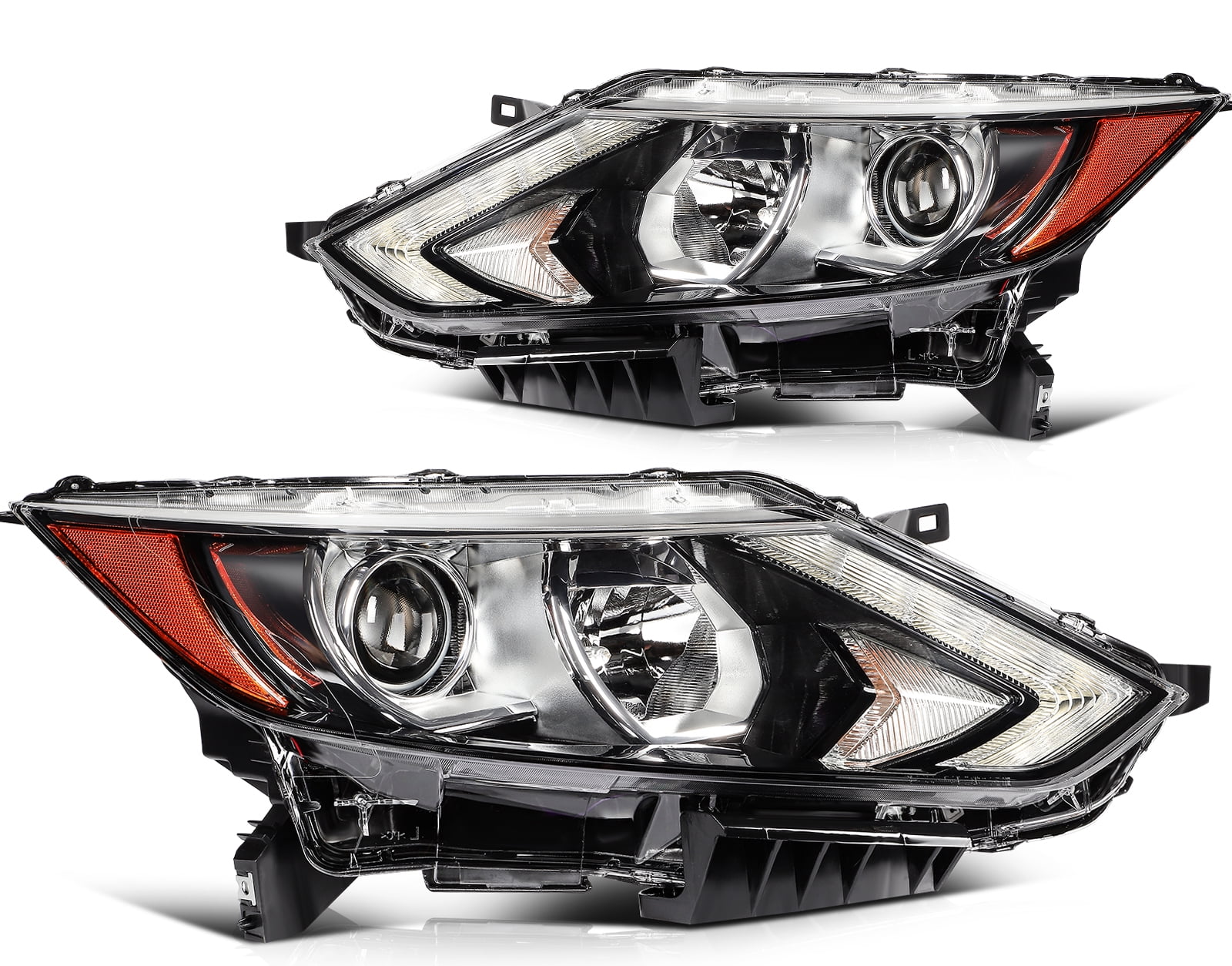 cciyu Headlight Assembly Replacement for 2017-2019 for Nissan for Rogue ...