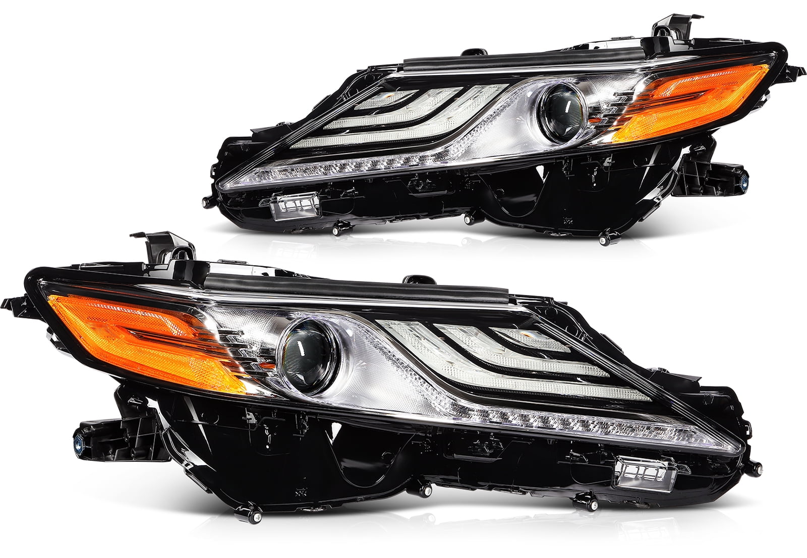 cciyu Headlight Assembly Replacement for 2018-2020 For Toyota CAMRY XSE ...