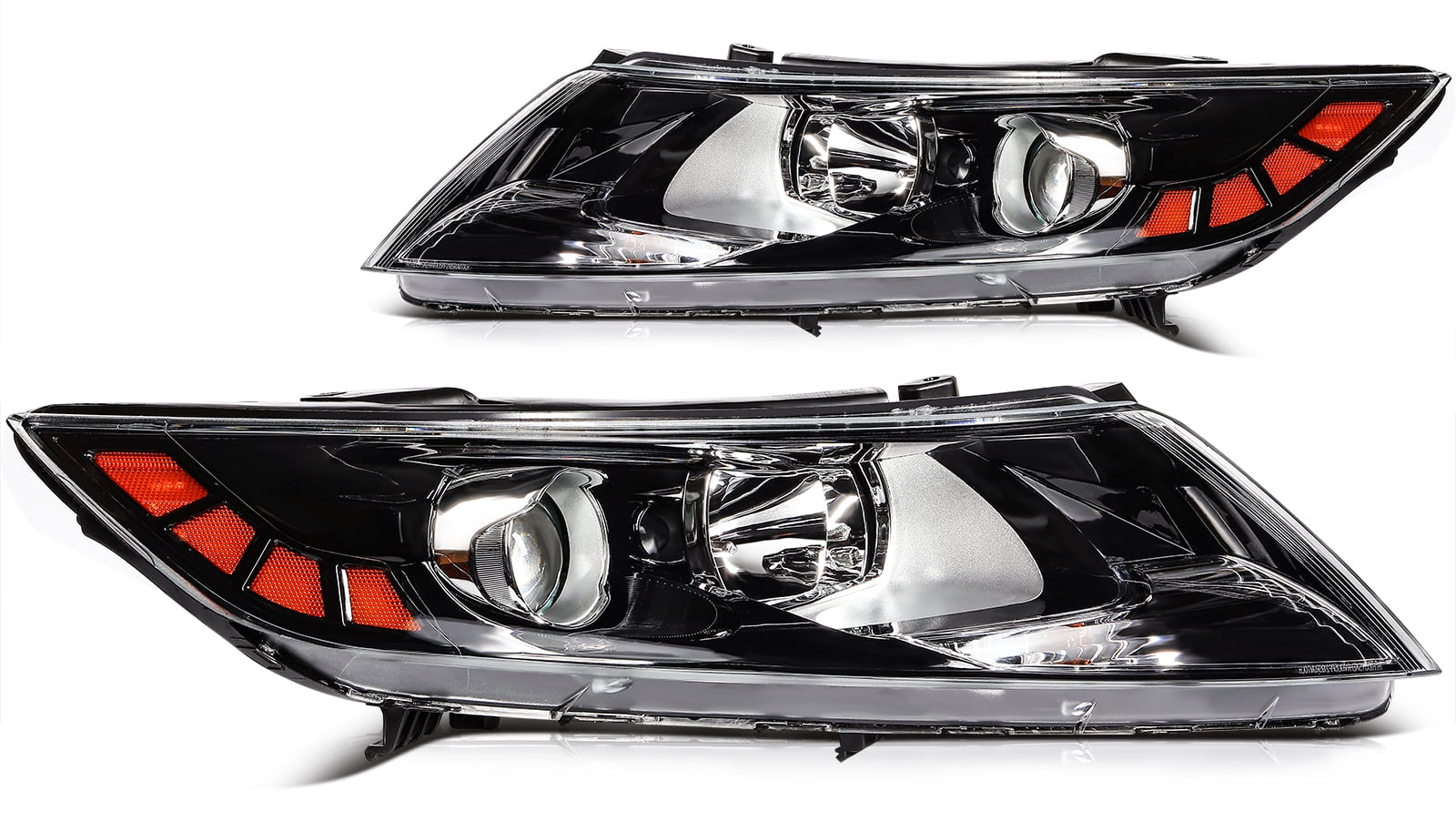 cciyu Headlight Assembly Replacement for 2011-2013 For Kia OPTIMA Lens ...